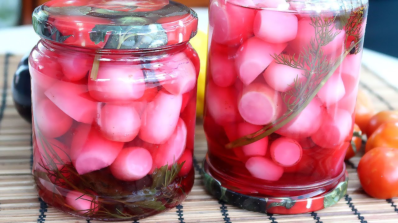 Консервированная редиска, которую я подаю к мясу
